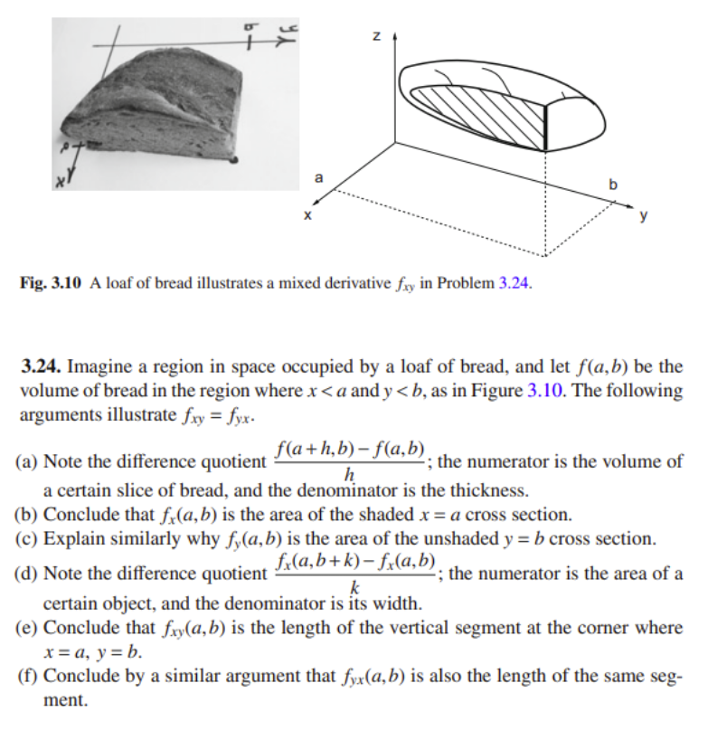 Solved Fig. 3.10 A loaf of bread illustrates a mixed | Chegg.com