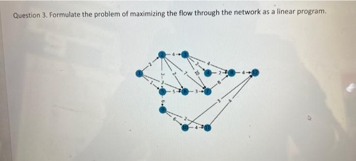 Solved Question 3. Formulate the problem of maximizing the | Chegg.com