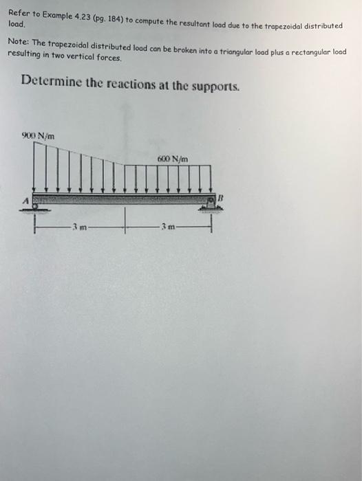 Solved Refer to Example 4.23 (pg. 184) to compute the | Chegg.com