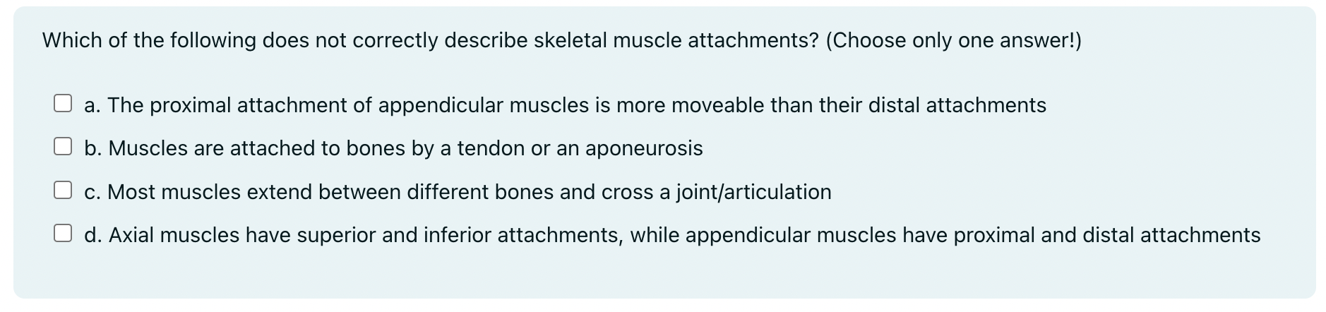 Solved by an EXPERT Which of the following does not correctly describe | Chegg.com