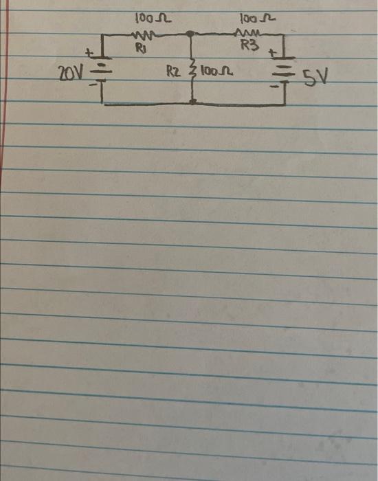 Solved Using branch current find the current going through | Chegg.com