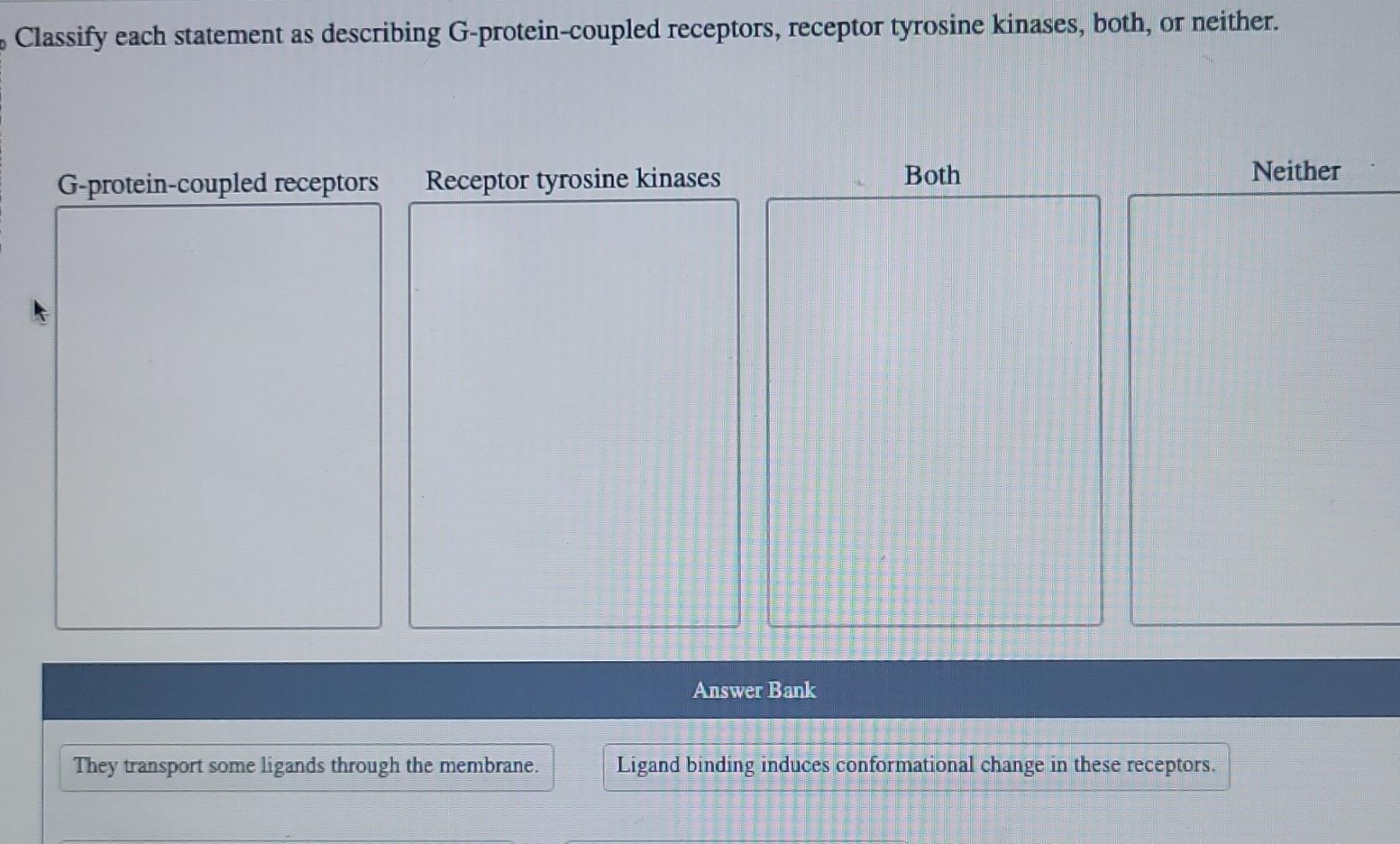 Solved Classify each statement as describing | Chegg.com