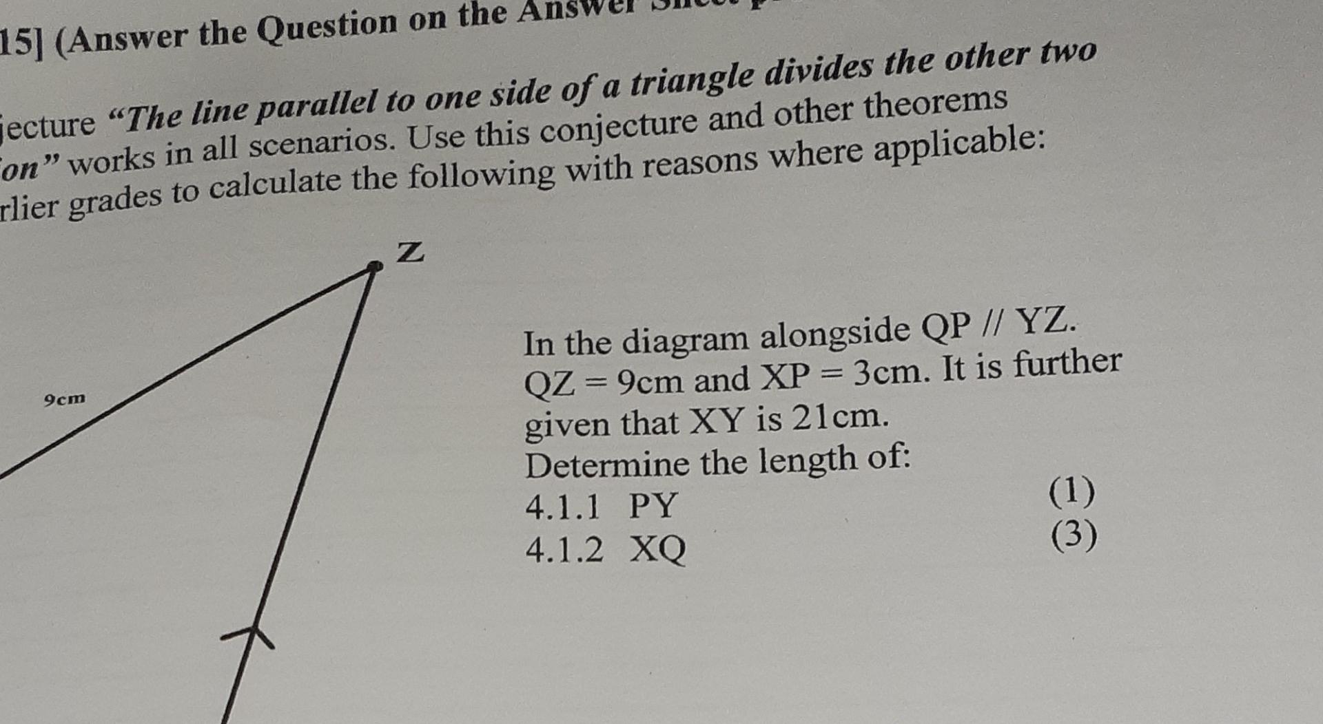 Solved 15] (Answer the Question on the A jecture "The line | Chegg.com