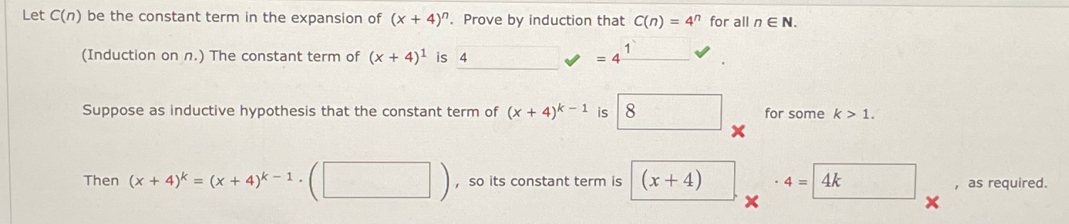 Solved Let C(n) ﻿be the constant term in the expansion of | Chegg.com