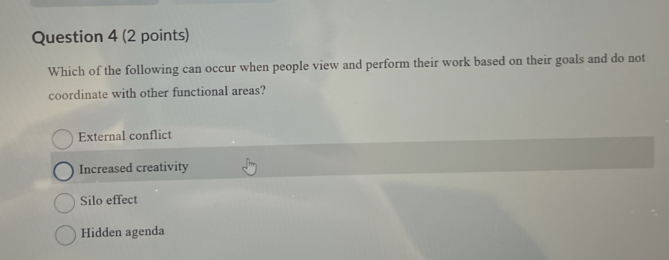 Solved Question 4 (2 ﻿points)Which of the following can | Chegg.com