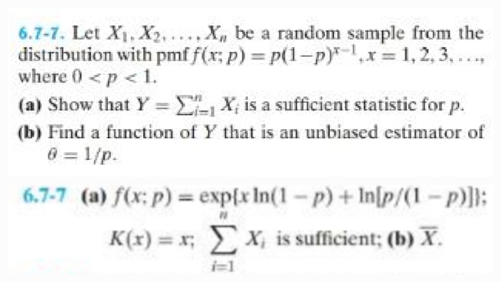 Solved please show all steps to both parts of question, the | Chegg.com