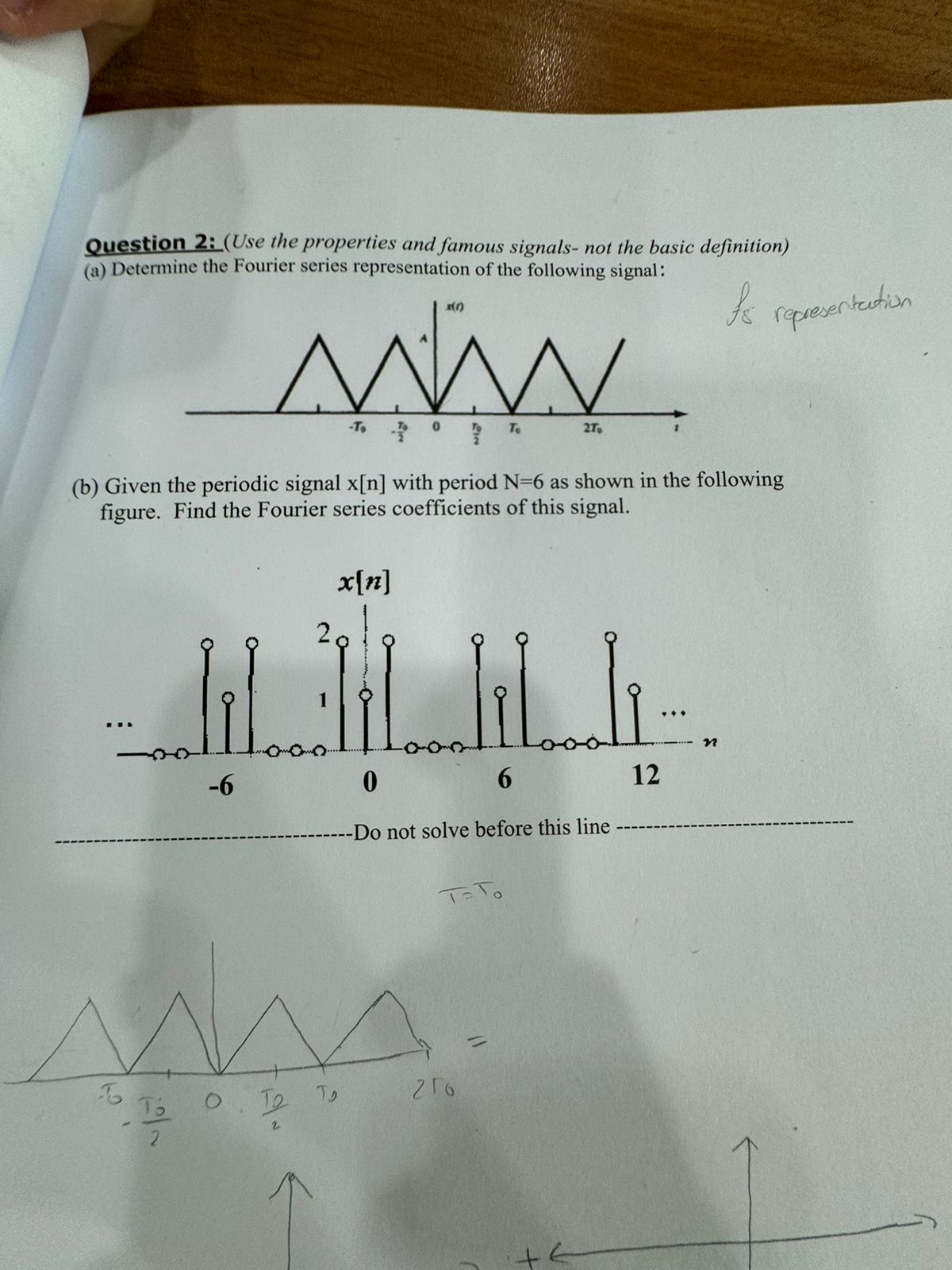 Solved Question 2: (Use the properties and famous signals- | Chegg.com