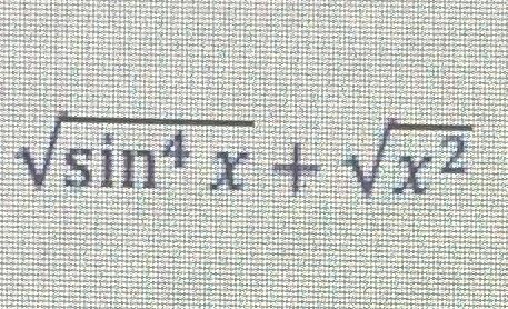 Solved sin4x+x2 | Chegg.com
