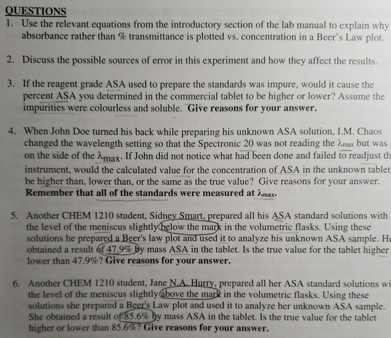Solved QUESTIONSUse the relevant equations from the | Chegg.com