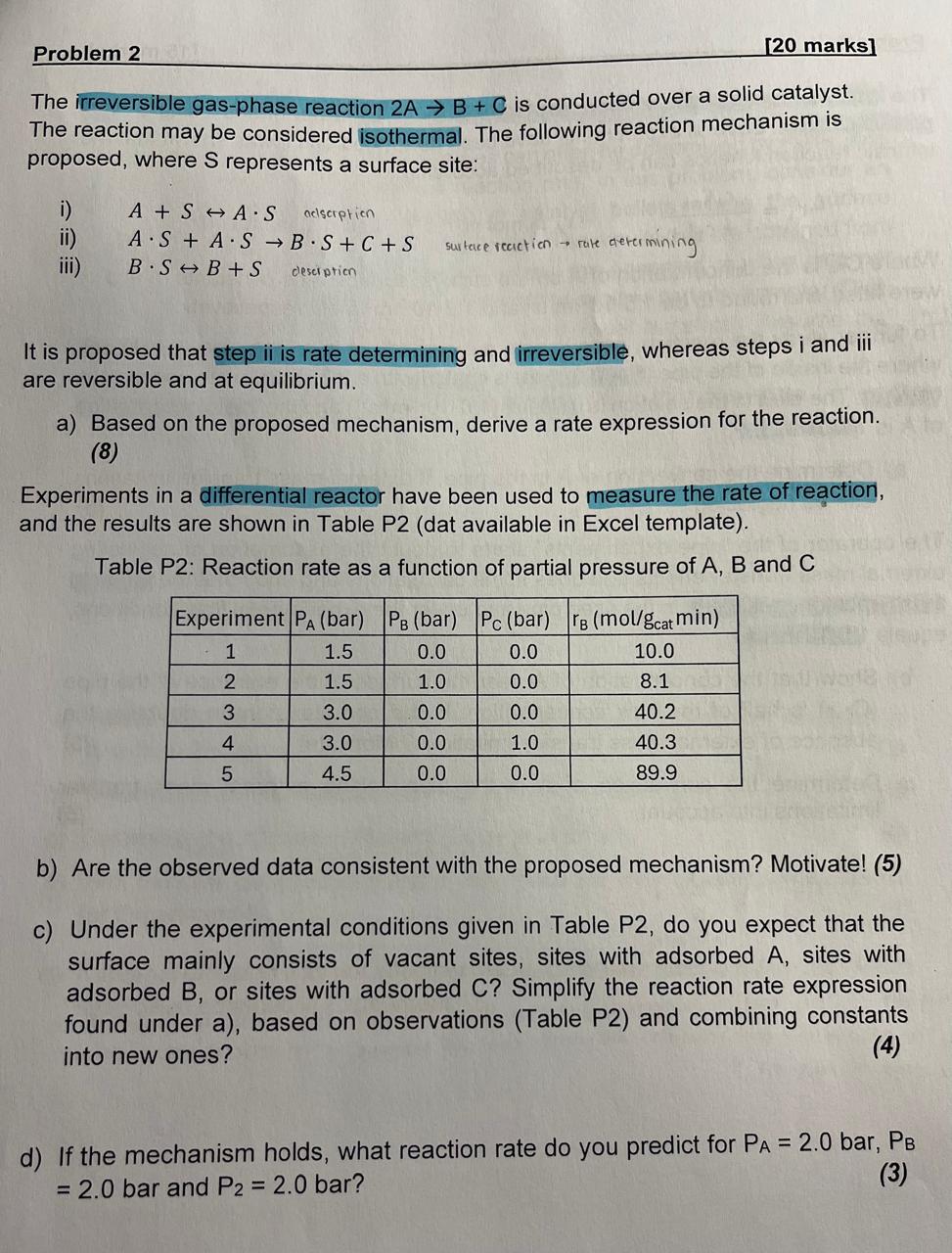 Solved Please answer the question complete and use polymath | Chegg.com
