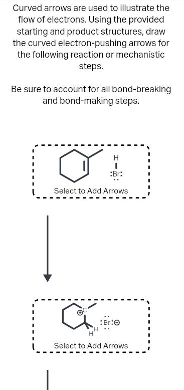 Solved Curved arrows Curved arrows are used to illustrate | Chegg.com