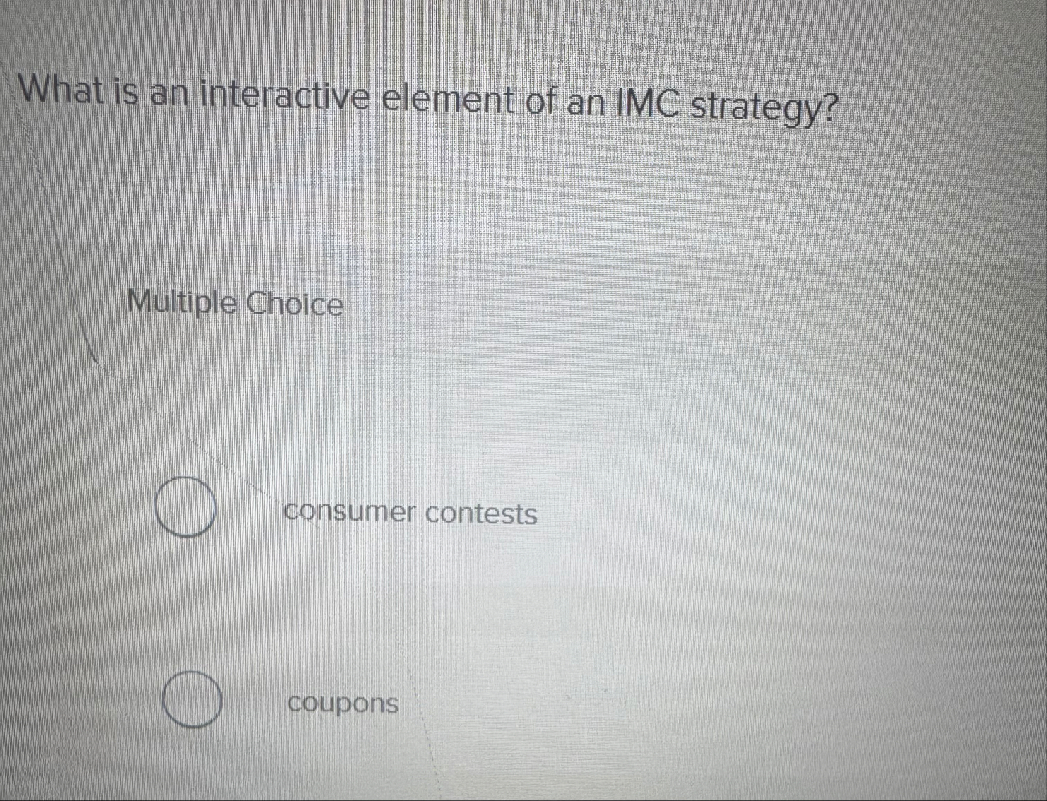 Solved What is an interactive element of an IMC | Chegg.com