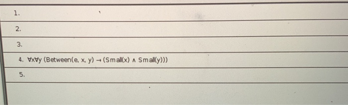 Solved Symbolic Logic (language proof and logic) —translate | Chegg.com