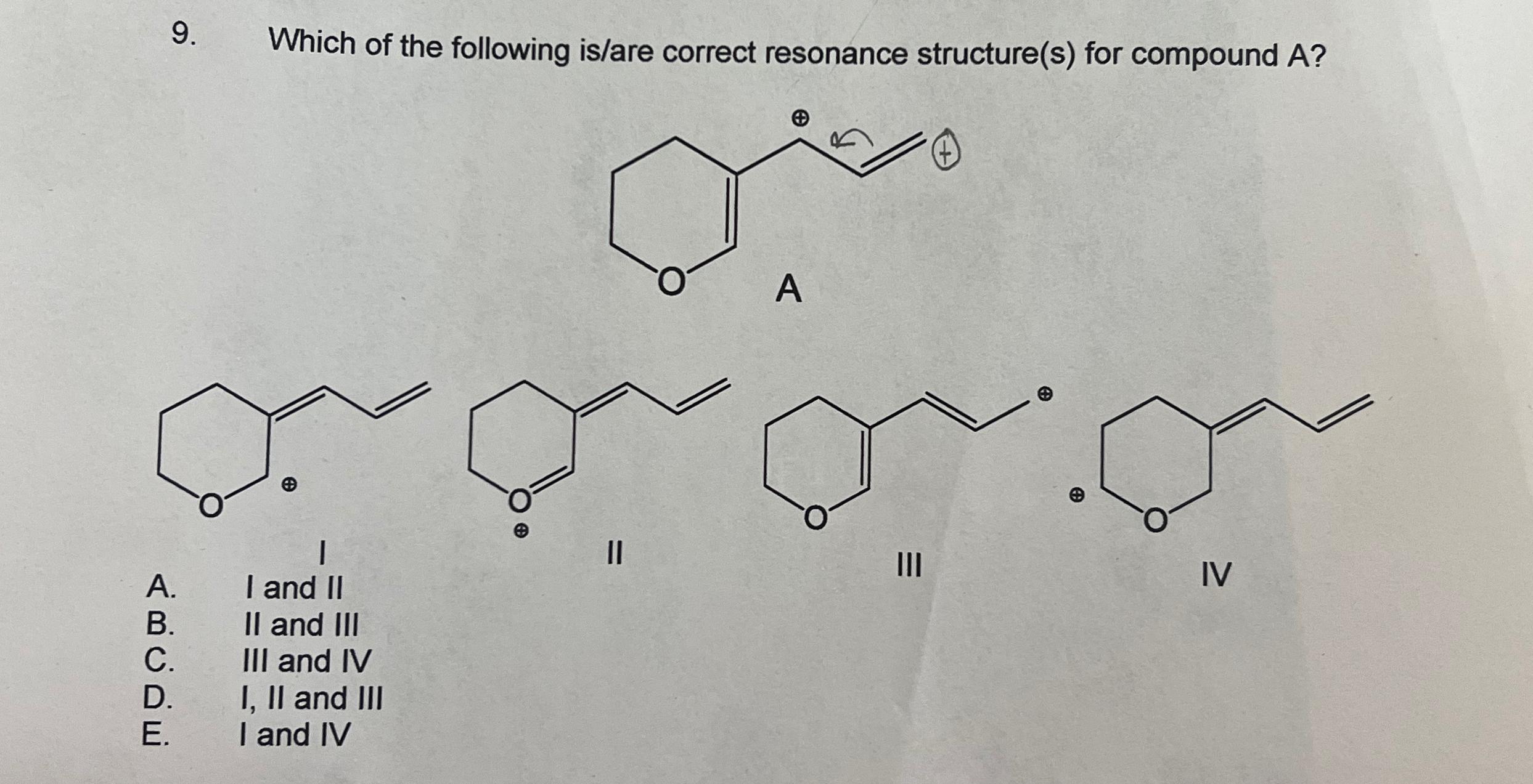 Solved Which of the following is/are correct resonance | Chegg.com