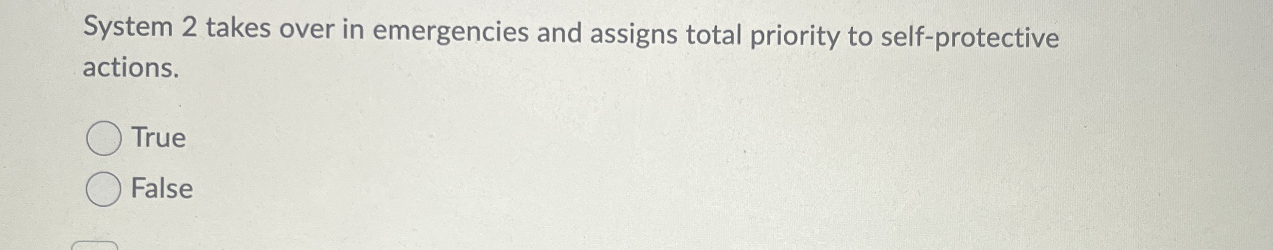 Solved System 2 ﻿takes over in emergencies and assigns total | Chegg.com