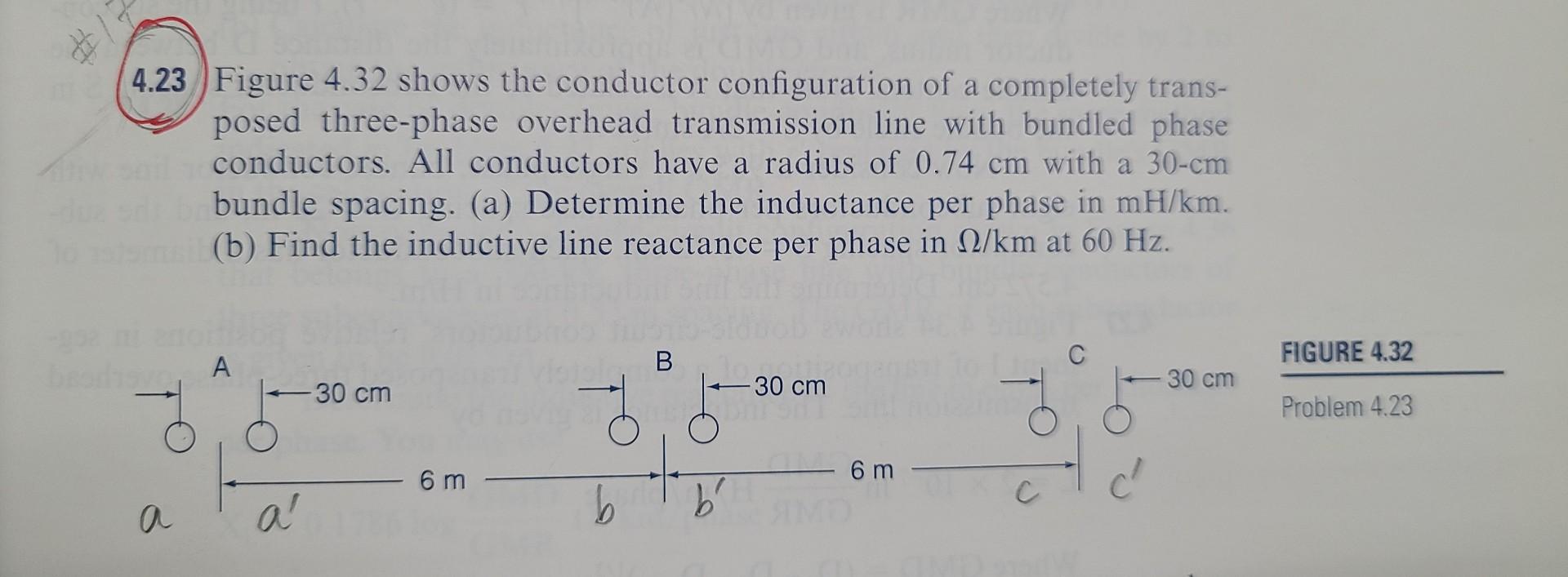 Solved 3 Figure 4.32 shows the conductor configuration of a | Chegg.com