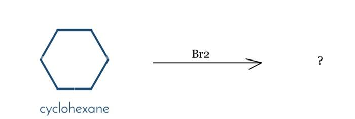 Solved ¿cual es la reaccion de ciclohexano con la adicion de | Chegg.com