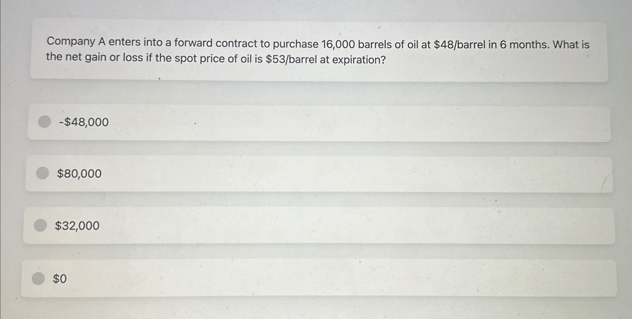 Solved Company A enters into a forward contract to purchase | Chegg.com