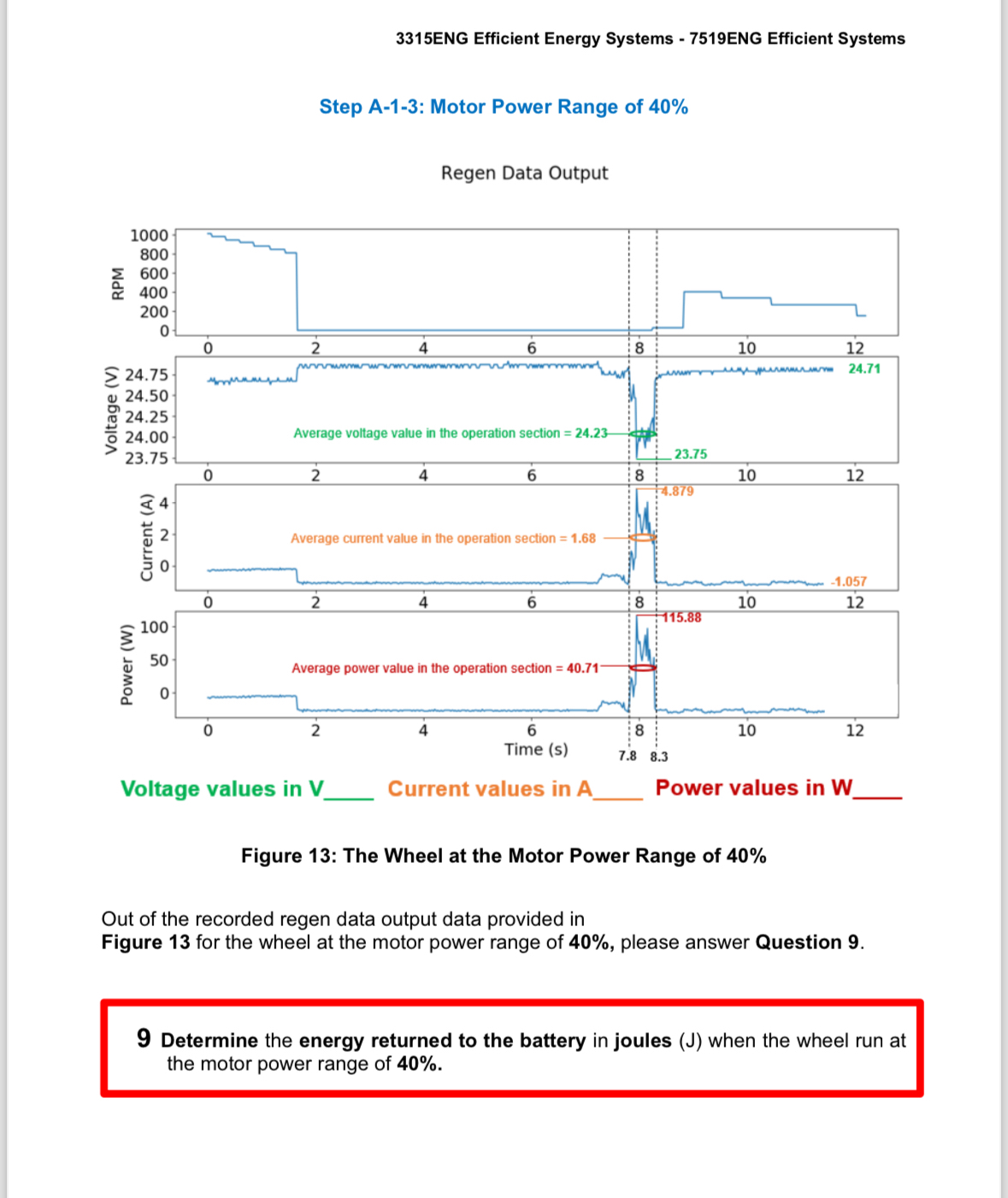 Solved 3315ENG Efficient Energy Systems - 7519ENG Efficient | Chegg.com