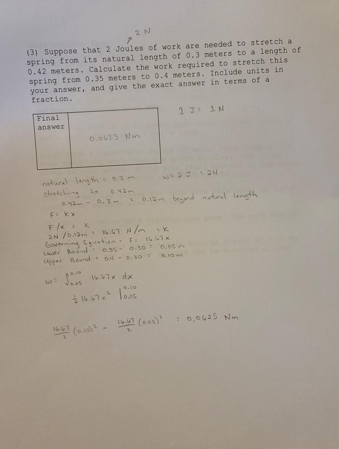 Solved I attempted to work this problem, but I'm not sure if | Chegg.com