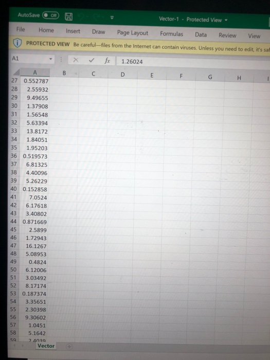 Solved Homework 1) Write functions to calculate the mean and | Chegg.com