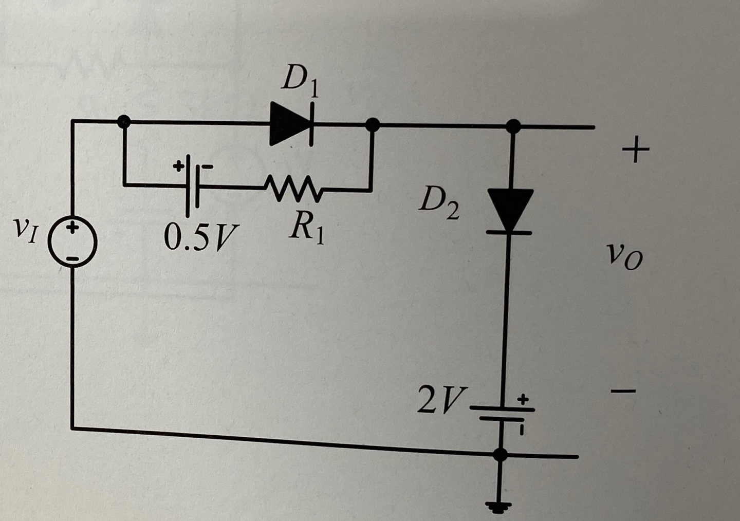 Solved Using the diode constant voltage model, find the | Chegg.com