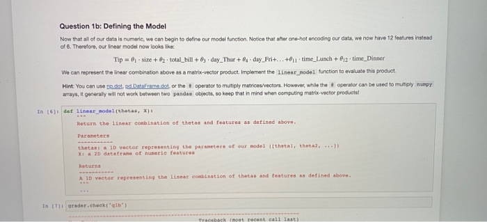 To begin, let's load the tips dataset from the | Chegg.com