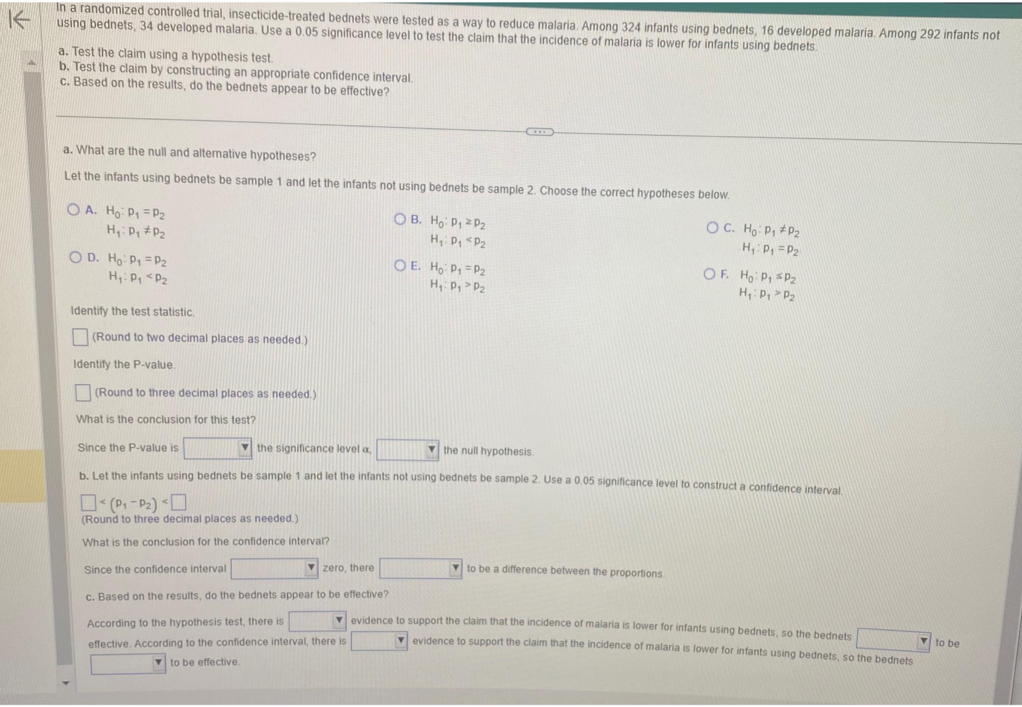 Solved KIn a randomized controlled trial, | Chegg.com