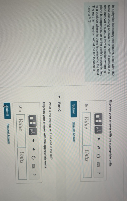 Solved Review Constant Part A A circular loop of wire with a | Chegg.com