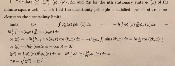 Solved 1 Calculate 2 Z P P2 Ax And Ap For The