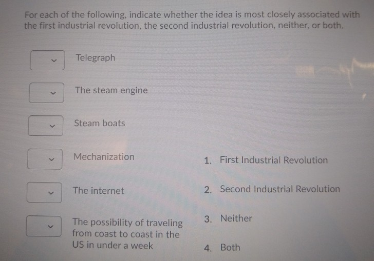 Solved For each of the following, indicate whether the idea | Chegg.com