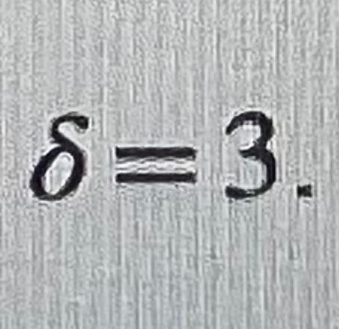 Solved δ=3 | Chegg.com