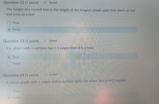 Solved Question 12 (1 point) SavedThe height of a rooted | Chegg.com Solved Question 12 (1 point) SavedThe height of a rooted | Chegg.com