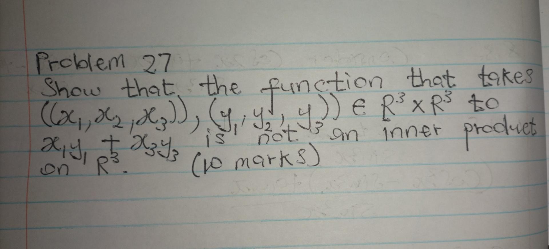 Solved Problem 27 Show that the function that takes | Chegg.com