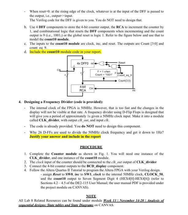 in verilog. i have all the seperate modules | Chegg.com