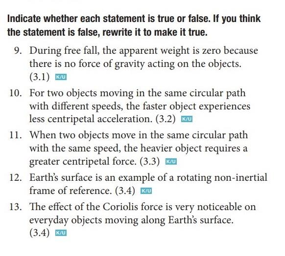 Solved Indicate whether each statement is true or false!! If | Chegg.com