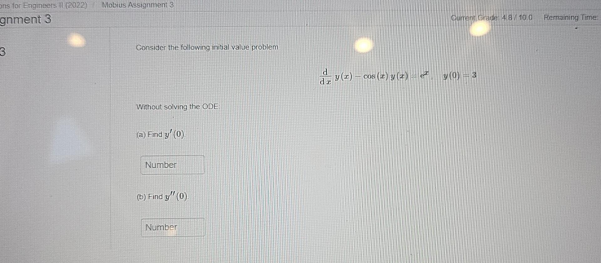 Solved Mobius Assignment 3 ons for Engineers 1 (2022) gnment | Chegg.com