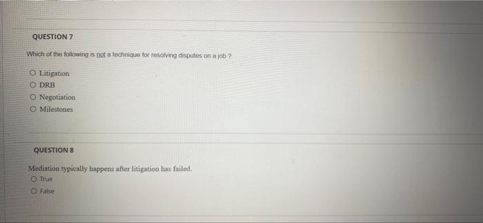 Solved QUESTION 1 A first-tier subcontractor's scope of work | Chegg.com