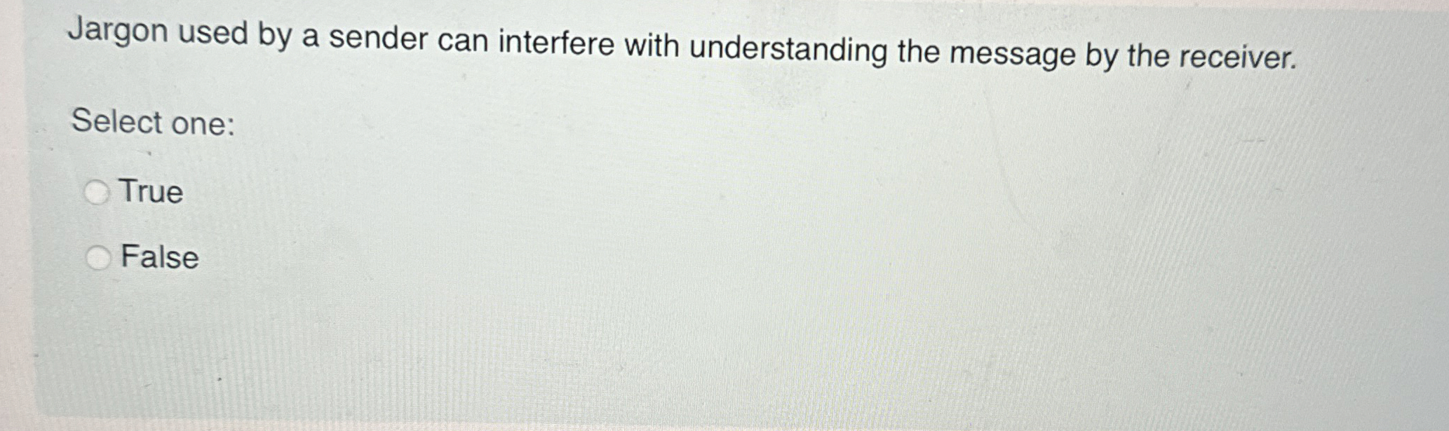 Solved Jargon used by a sender can interfere with | Chegg.com