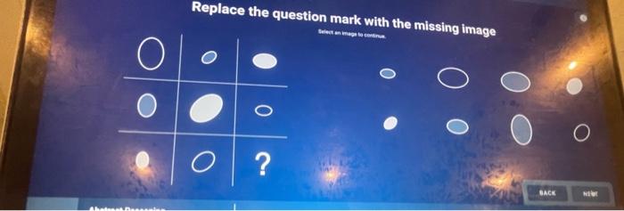 Replace the question mark with the missing | Chegg.com