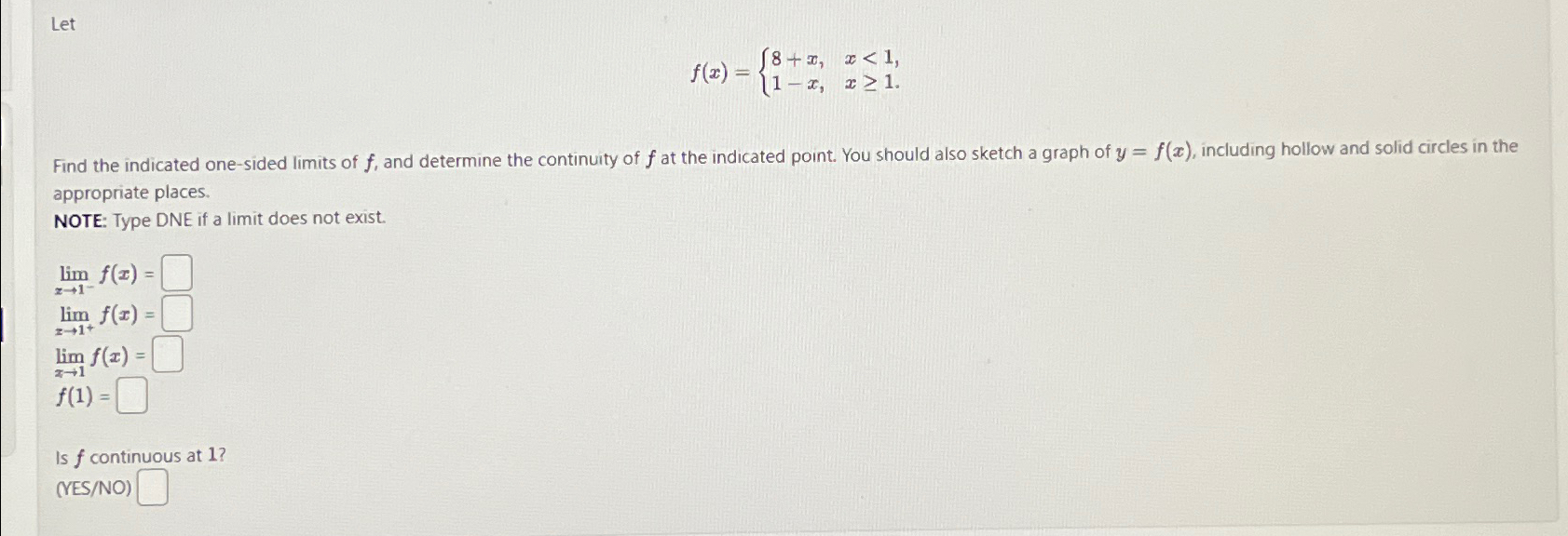 Solved Letf(x)={8+x,x