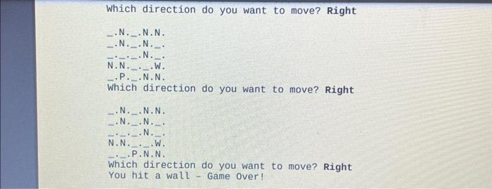 Solved Which direction do you want to move? Right \[ | Chegg.com
