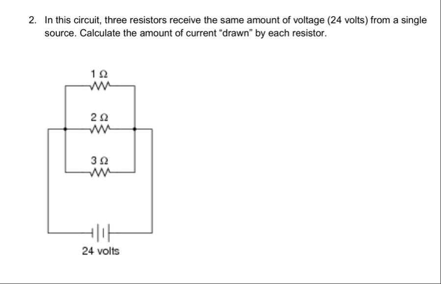 Solved In this circuit, three resistors receive the same | Chegg.com