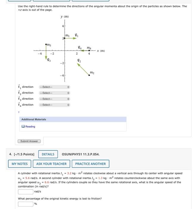 Solved Use the right-hand rule to determine the directions | Chegg.com