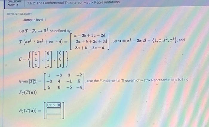 Solved CHALLENGE ACTIVITY 7.6.2: The Fundamental Theorem of | Chegg.com