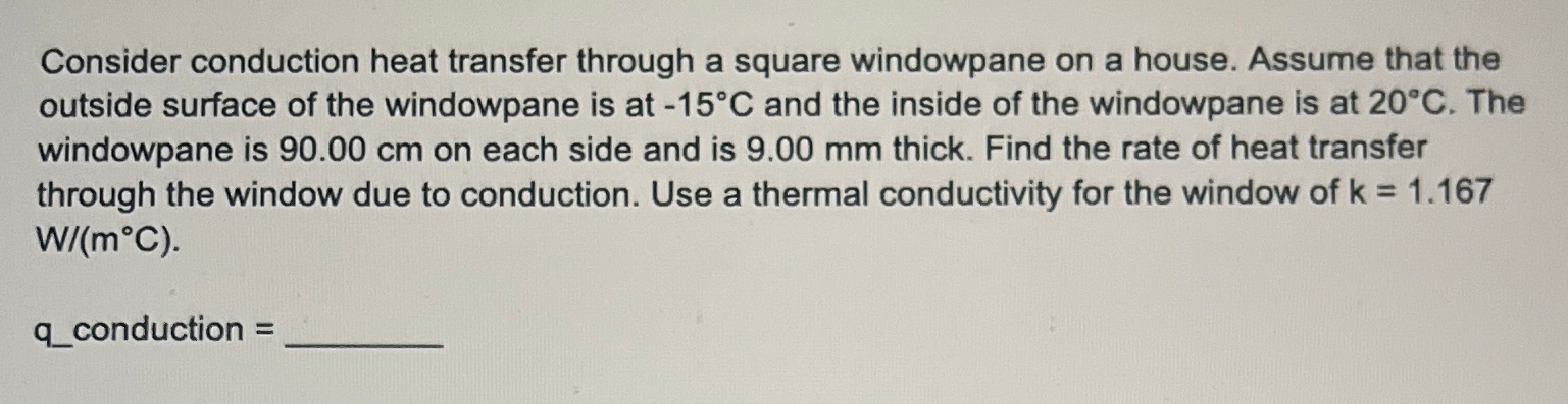 Solved Consider conduction heat transfer through a square | Chegg.com