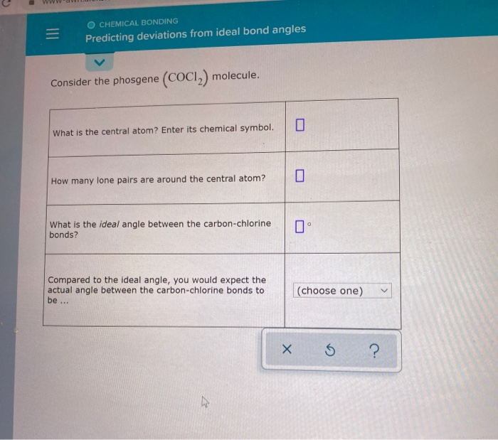 Solved = CHEMICAL BONDING Predicting deviations from ideal | Chegg.com Solved = CHEMICAL BONDING Predicting deviations from ideal | Chegg.com
