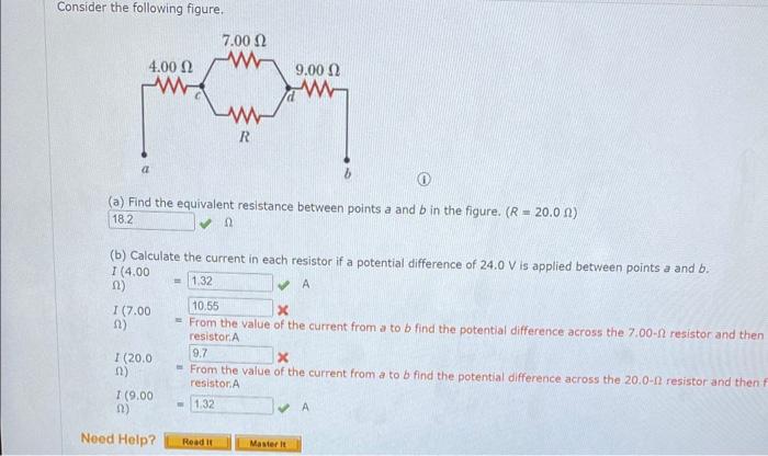 Solved Consider the following figure. (1) (a) Find the | Chegg.com