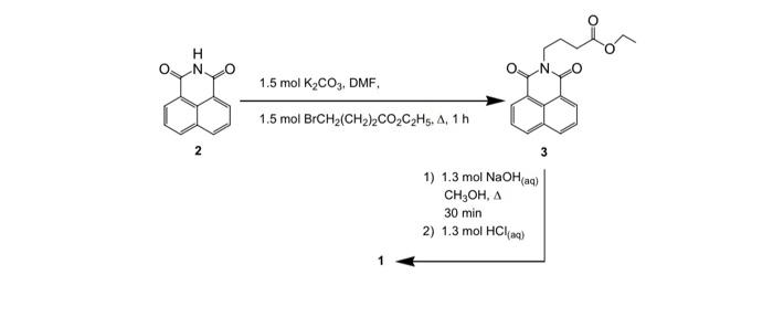 Solved b) In the first step, DMF is used as a solvent. Why? | Chegg.com