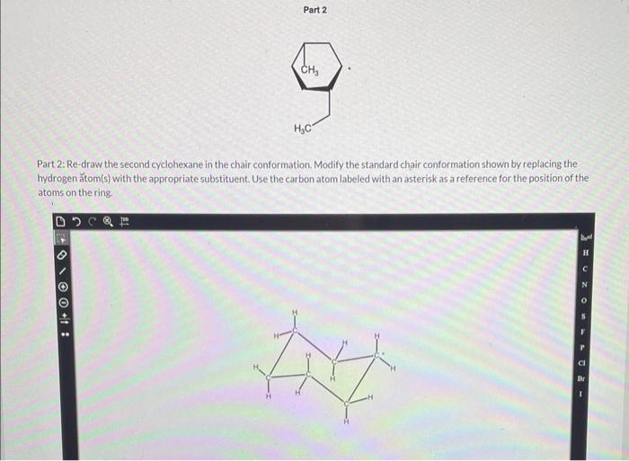 Solved The following are three different cyclohexane | Chegg.com
